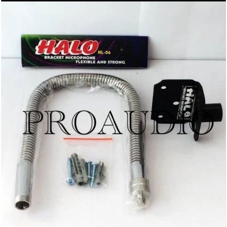 Jual Stand Mic Dinding Halo HL-06 HL 06 HL06 Panjang 40 CM Original | Shopee Indonesia