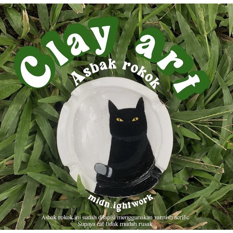 Jual Asbak rokok clay art | Shopee Indonesia