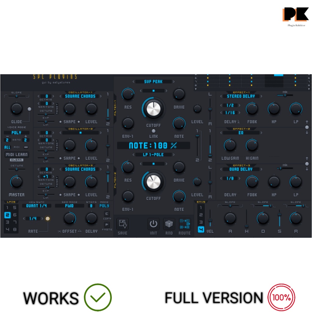 Jual SPC Plugins ArcSyn 2 VST Plugin 71 waveforms, most of which are ...