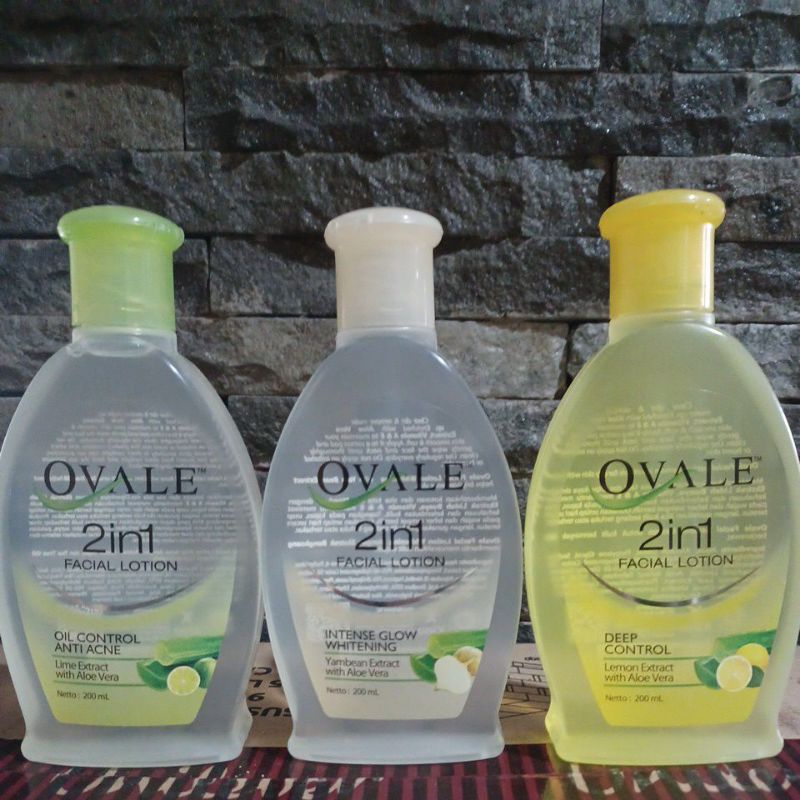 Jual Ovale 200ml 2in1 Facial Lotion | Shopee Indonesia