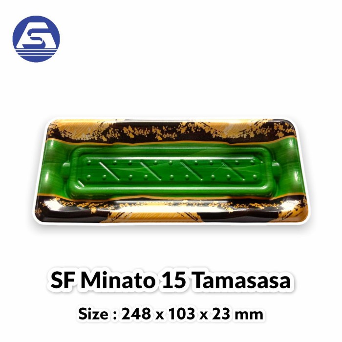 Jual Display Japanpack/ Kemasan Makanan / Mika Sushi Sf Minato 15 Motif ...