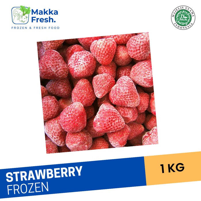 Jual STRAWBERRY FROZEN 1 KG | Shopee Indonesia