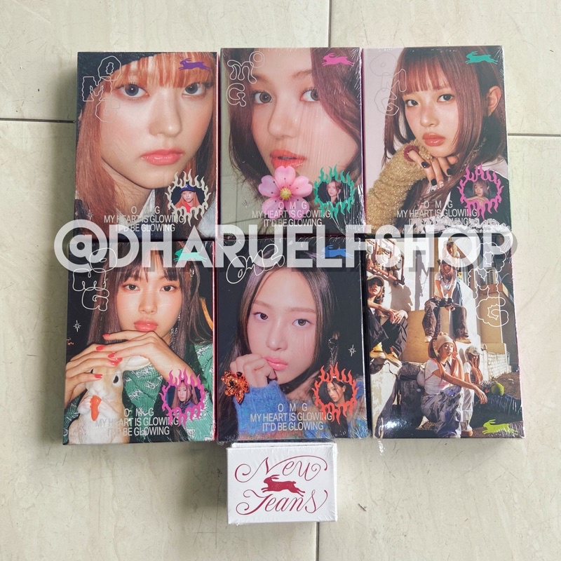 Jual New Jeans 1st Single Album Newjeans [omg] Message Card Ver