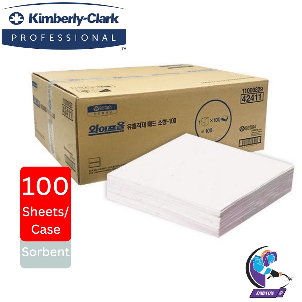 Jual Oil Absorbent Spill Pad Kimberly-Clark /Menampung Tumpahan Oli ...