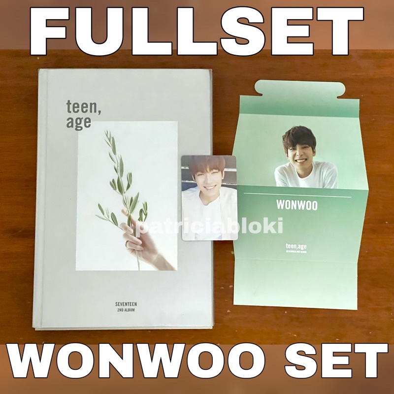 Jual Fullset 2nd Album Seventeen Teen Age White Ver Unsealed Photocard ...