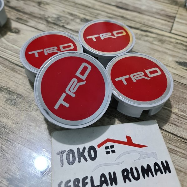 Jual dop velg variasi motif TRD diameter velg OEM brio mobilio freed ...