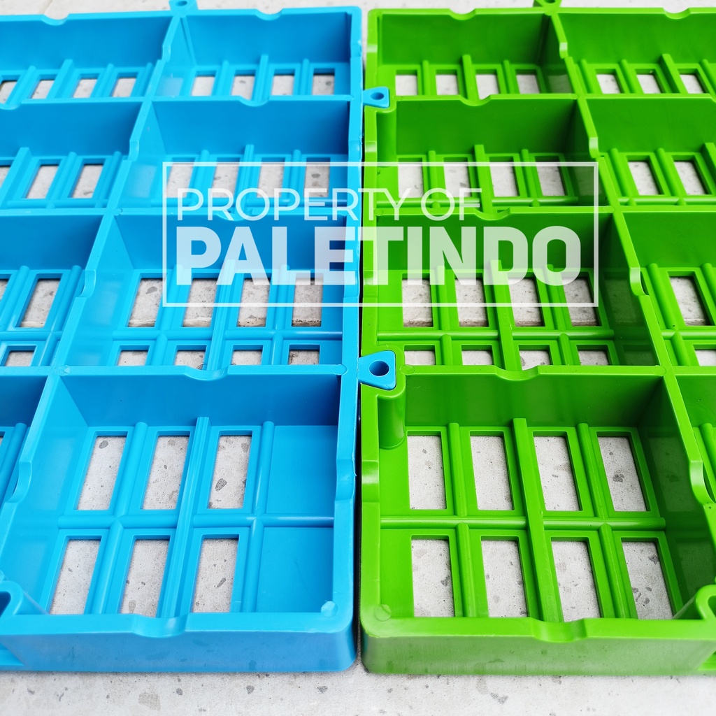 Jual Tatakan Plastik Palet Plastik Untuk Gudang, Apotik, Rumah Sakit & Resto FUTARI 30 x 30 x 3 ...