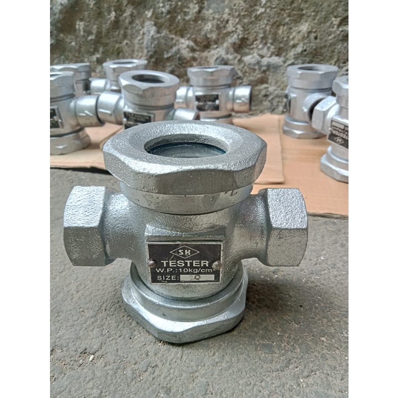 Jual Sight Glass Tester / Sight Glass TLV / Kaca Pengintai Cast Iron ...