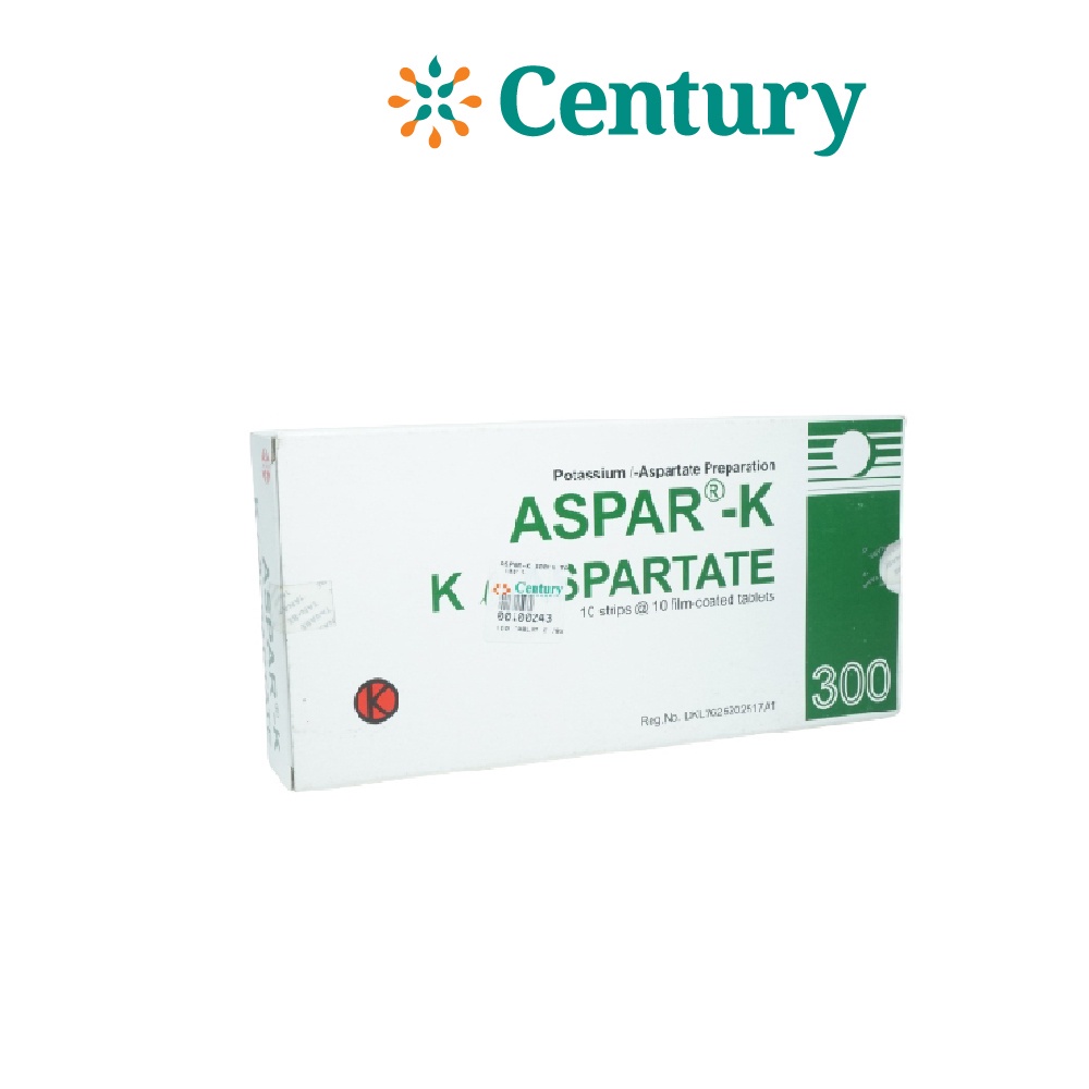 Jual ASPAR-K 300MG 1 STRIP 10 TABLET / PENYAKIT JANTUNG | Shopee Indonesia