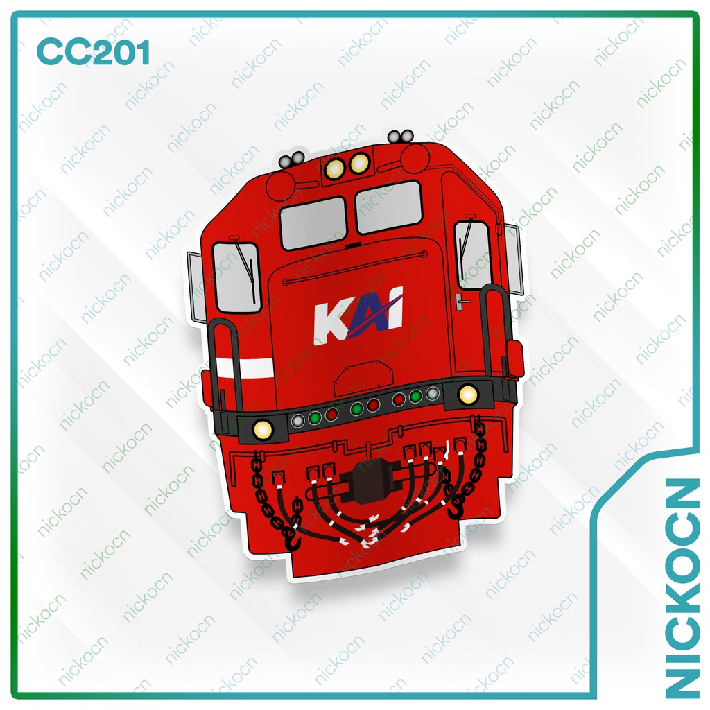 Jual Stiker Lokomotif CC201 | Shopee Indonesia