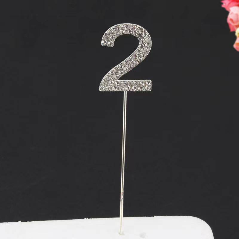 Jual CAKE TOPPER UCAPAN HAPPY BIRTHDAY DIAMOND DAN ANGKA 0-9 BAHAN BESI ...