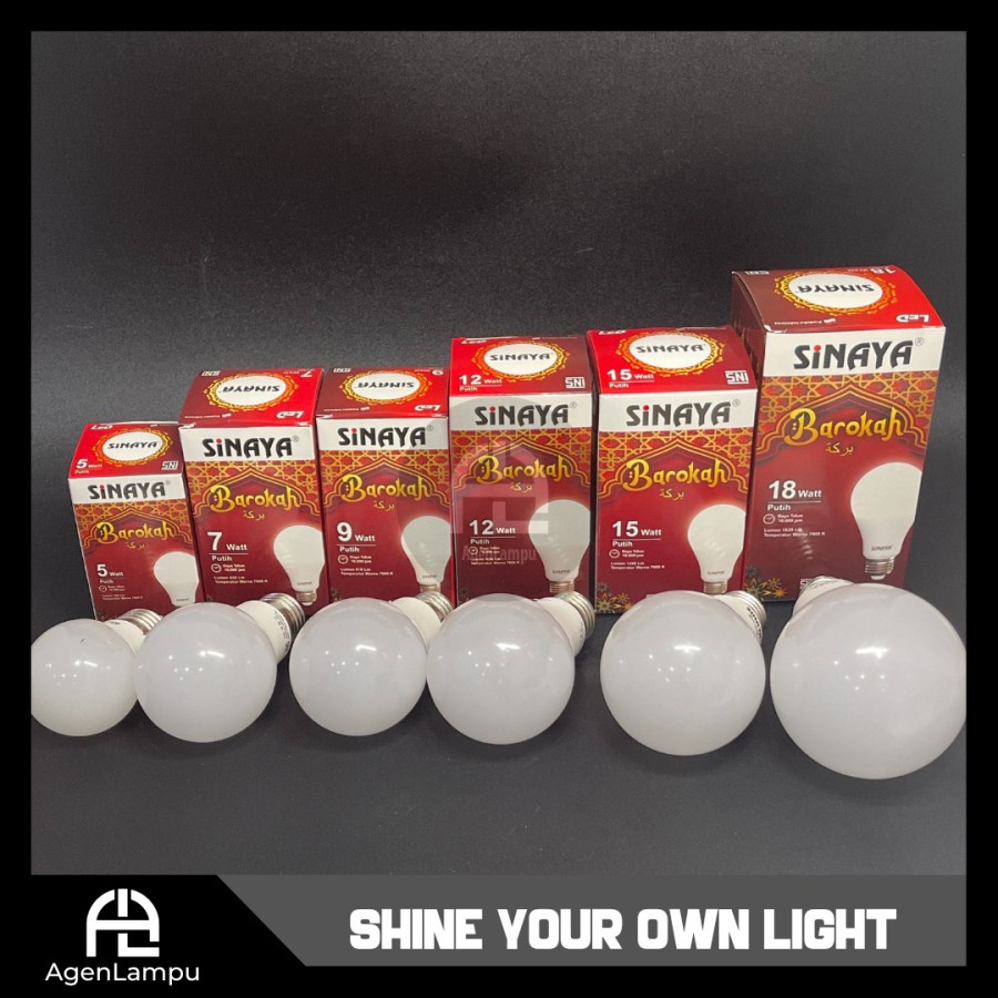Jual lampu bohlam led murah meriah SINAYA BAROKAH | Shopee Indonesia