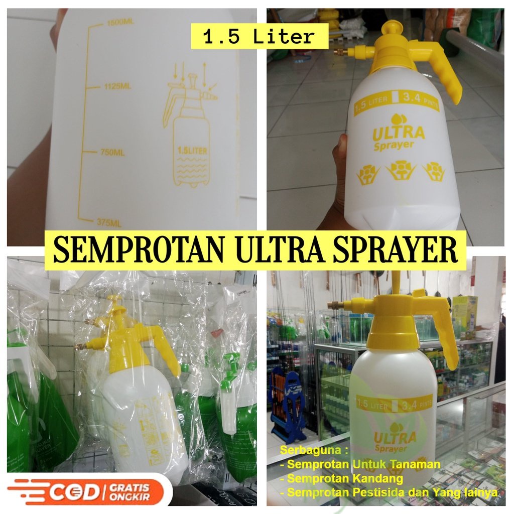Jual Alat Semprot Air Manual Seprayer Ultra 1.5 Liter Semprotan Spray ...