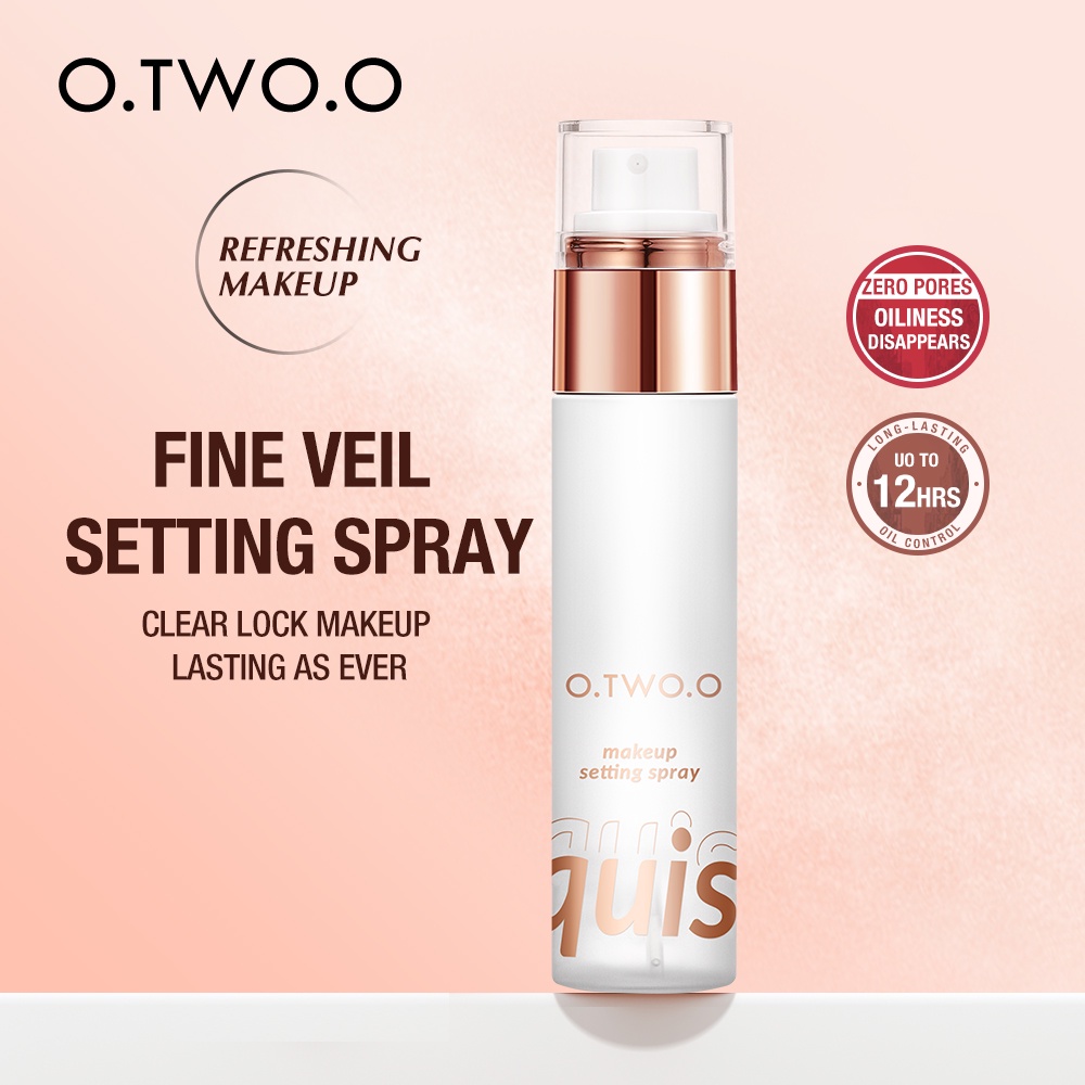 Jual 【Any 2 Get 10%off】O.TWO.O Spray Makeup Setting Lock Makeup Long ...