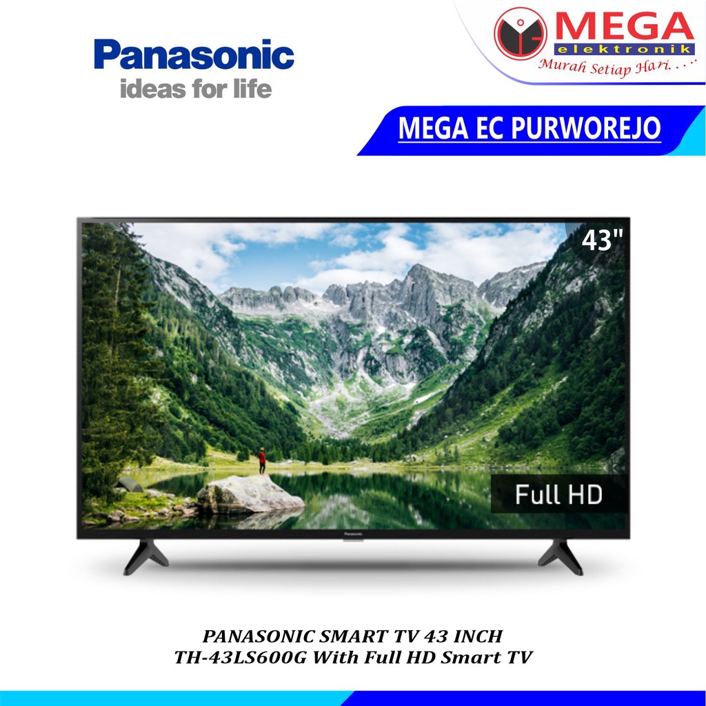 Jual LED PANASONIC TH-43LS600G SMART TV 43 INCH | Shopee Indonesia