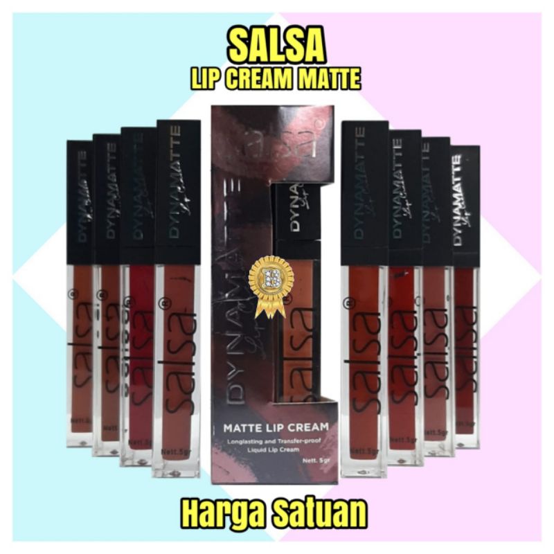 Jual Lip Cream Matte Salsa Dynamatte (Satuan) | Shopee Indonesia
