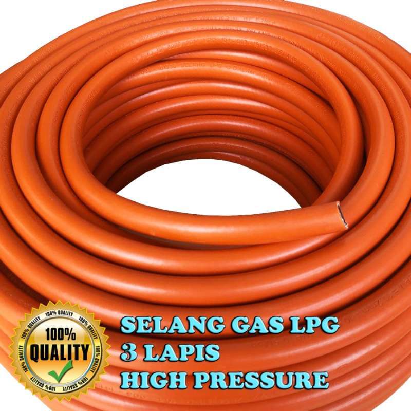 Jual SELANG GAS LPG 3 LAPIS BIRU HIGH PRESSURE HARGA PER METER | Shopee Indonesia