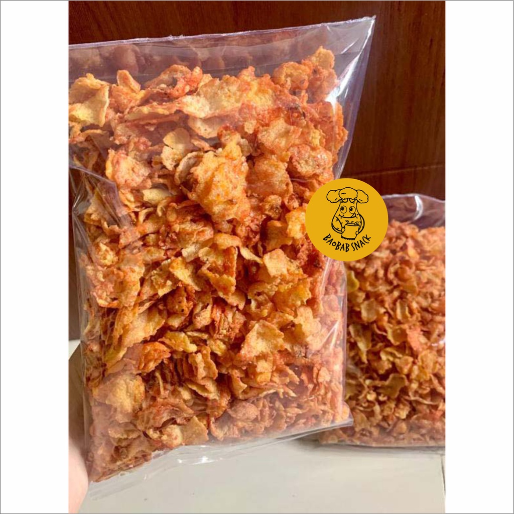 Jual Jagung Gepuk Pedas Manis 250gr 250 gram - BAOBAB SNACK - Marning ...