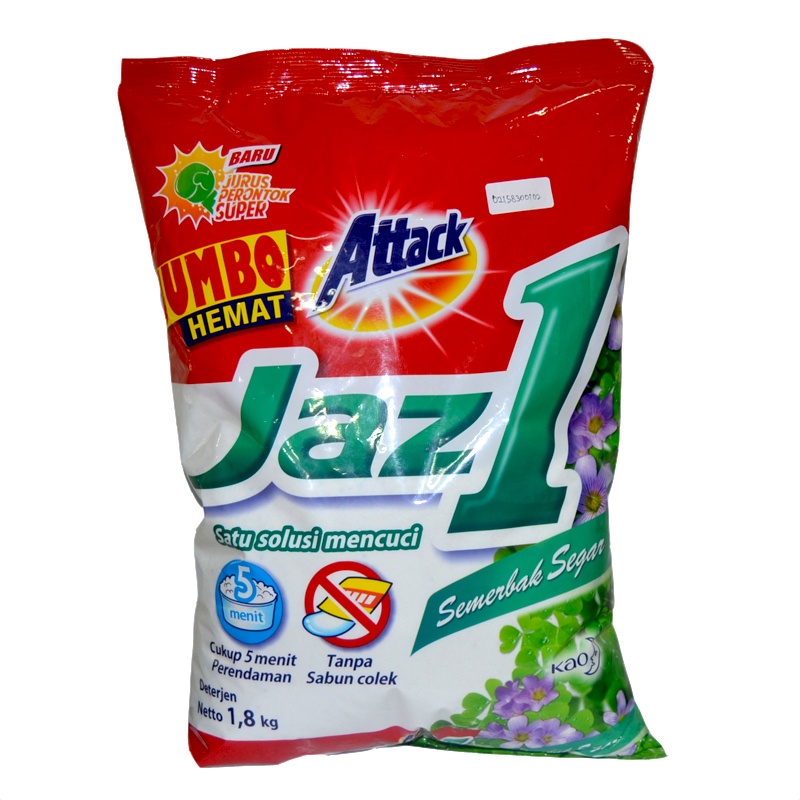 Jual Attack Detergent Jaz 1 Semerbak Segar 1.6 | Shopee Indonesia