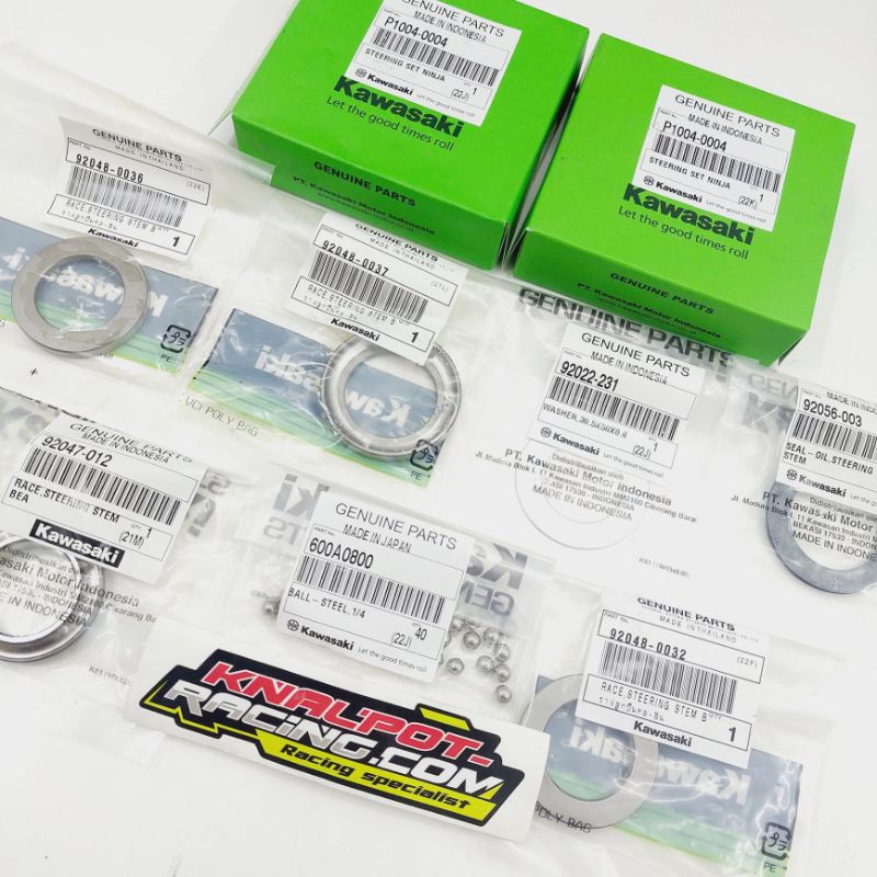 Jual STEERING SET NINJA (KOMSTIR NINJA ) | Shopee Indonesia