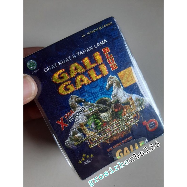 Jual Gali Gali Blue Kapsul Original 100% | Shopee Indonesia
