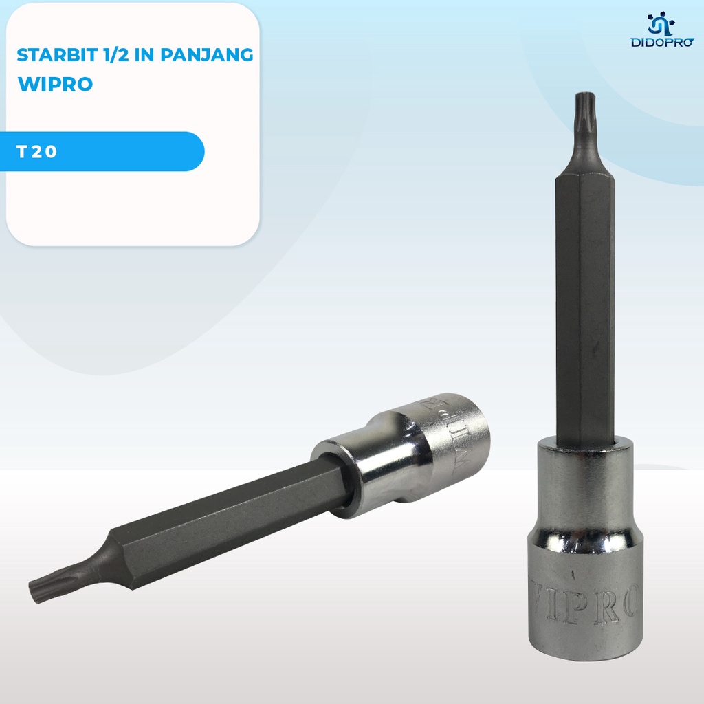 Jual KUNCI SOK PANJANG BINTANG BIT SOCKET TORX T20 T25 T40 T45 T50 T55 ...