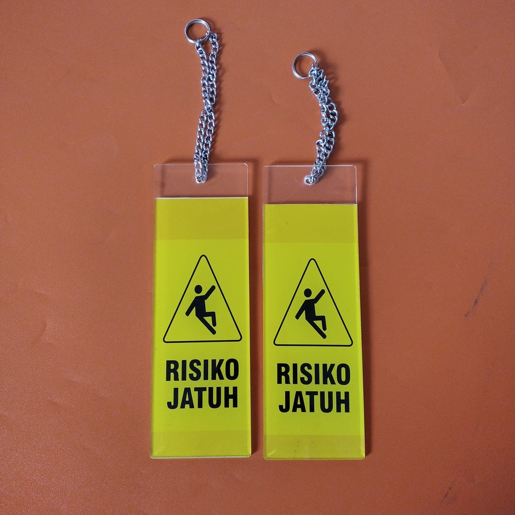 Jual Akrilik Resiko Jatuh, Akrilik Penanda Bed Pasien | Shopee Indonesia