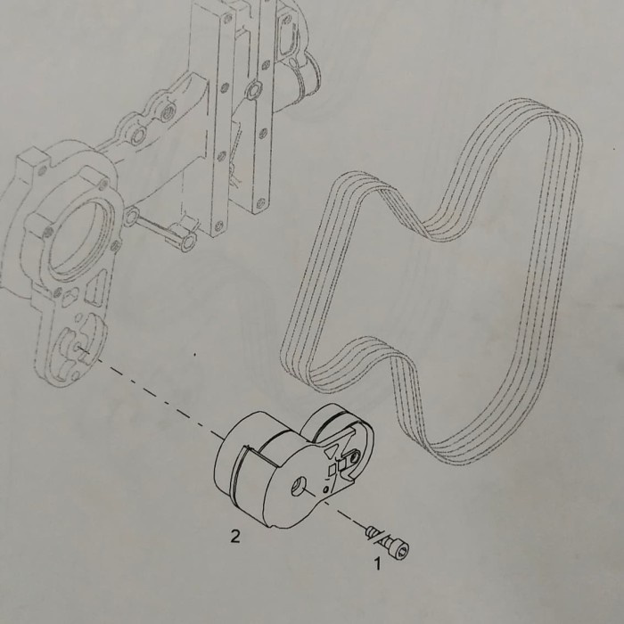 Jual PRDO Tensioner belt 05715359 tensioner belt bomag bw211d-40 import ...