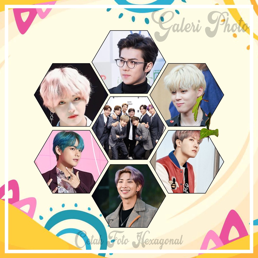 Jual Cetak Foto Hexagonal Best Seller - 17x20 cm | Shopee Indonesia