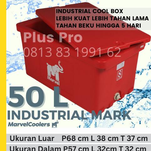 Jual Cooler Box 50 L / Marvel Cool es batu kristal mancing marina ...