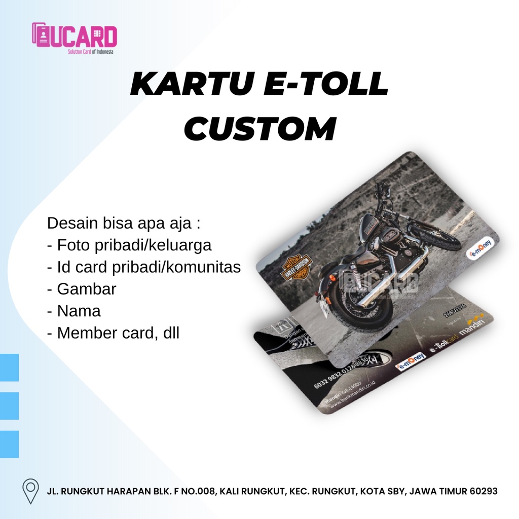 Jual KARTU E-MONEY EMONEY CUSTOM FLAZZ BCA / TAPCASH BNI / BRIZZI BRI 2 ...