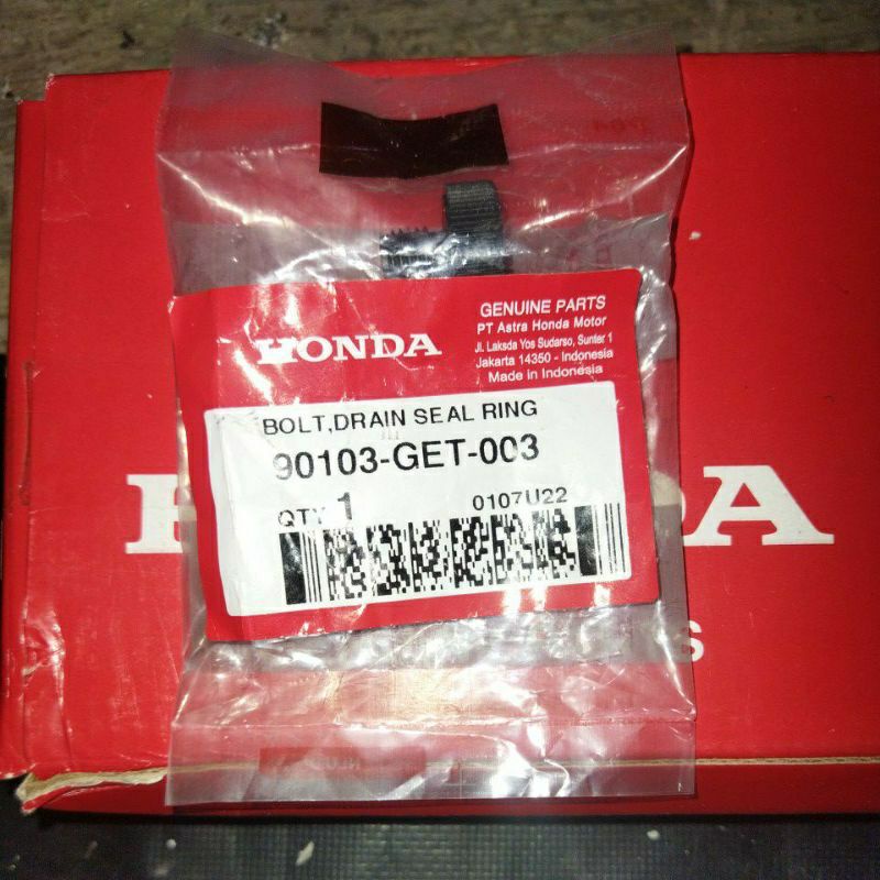 Jual baut tap pembuangan air radiator Vario 125 150 160 adv Sonic PCX ...