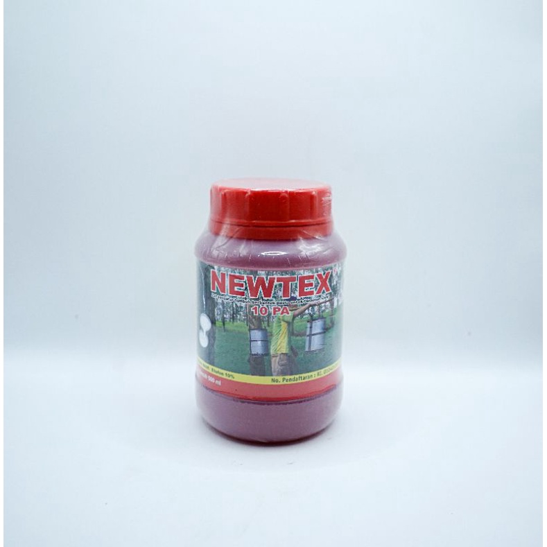 Jual NEWTEX 10 PA 500 ml (Merah) Zat Perangsang Getah Karet dan Zat ...