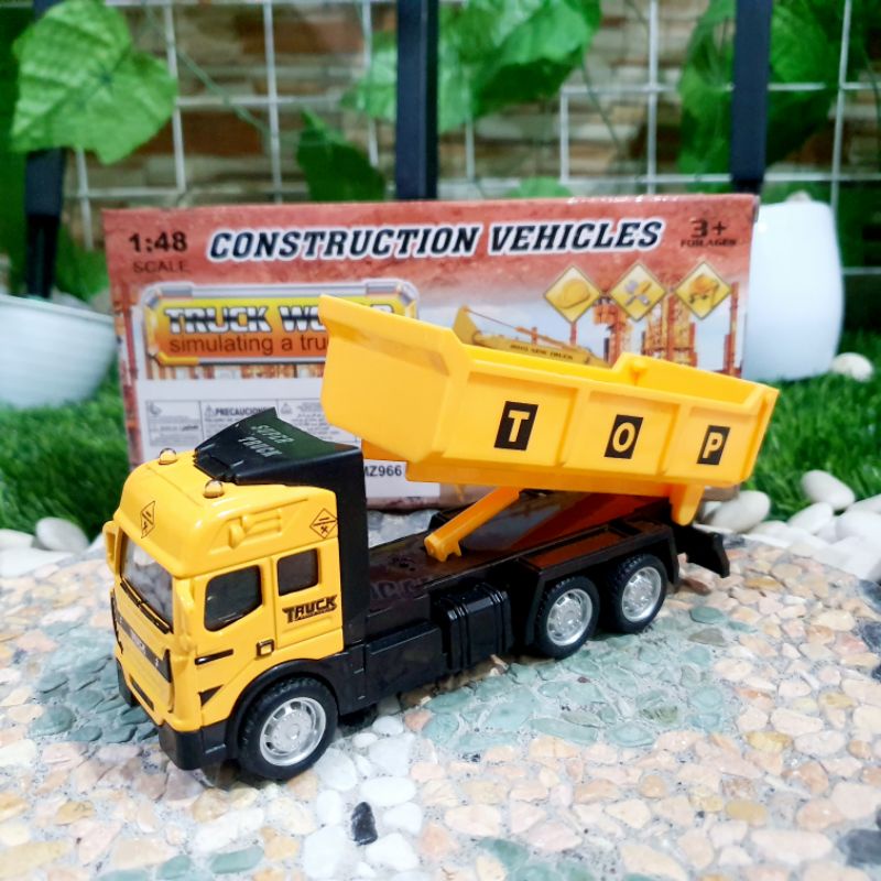 Jual Mainan Diecast Mobil Dump Truk tambang - diecast truk tambang ...