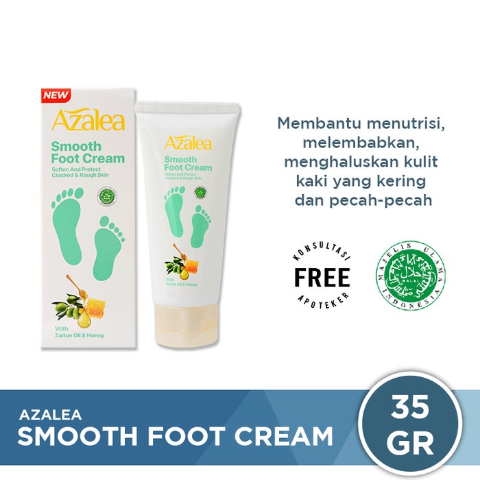 Jual Azalea Smooth Foot Cream 35g | Shopee Indonesia