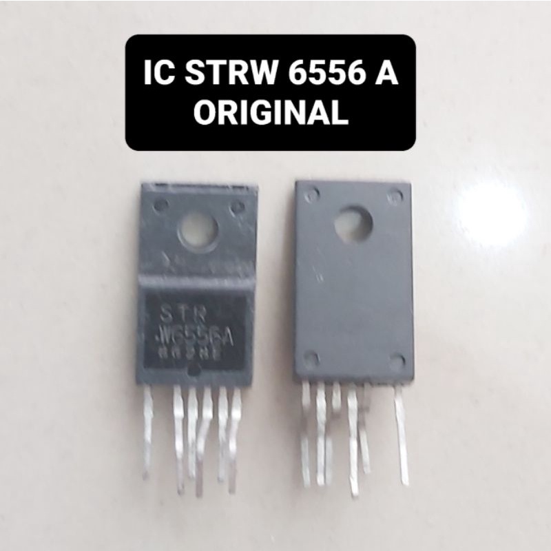 Jual IC STRW6556A ORIGINAL Regulator TV STR W6556A 6556 A Aisi | Shopee ...