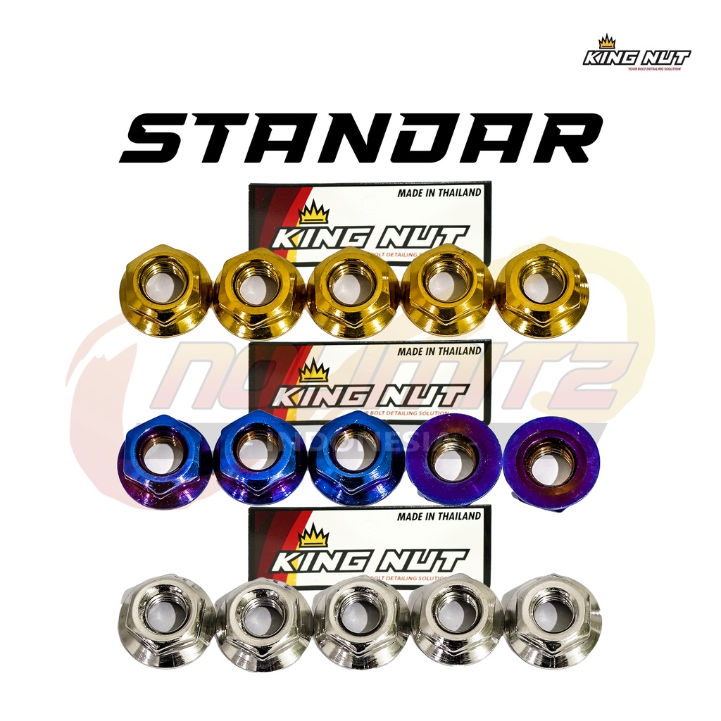 Jual Mur 12 Variasi Probolt Stainless Steel King Nut Thailand | Shopee ...