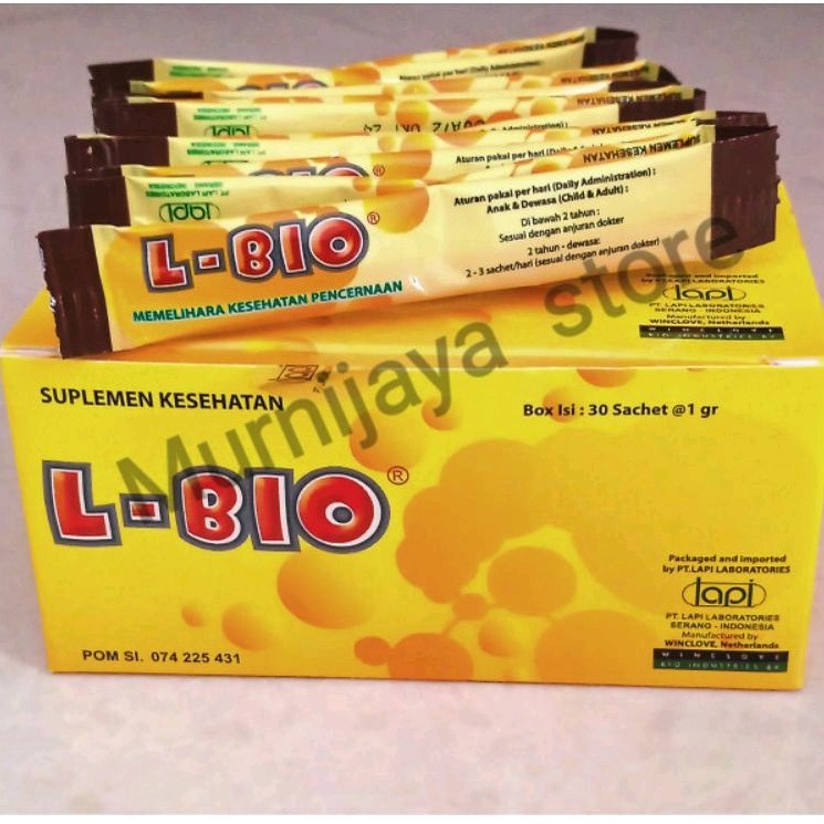 Jual LBIO SACHET L-BIO SACHET PROBIOTIK UNTUK PENCERNAAN EXP 2026 ...