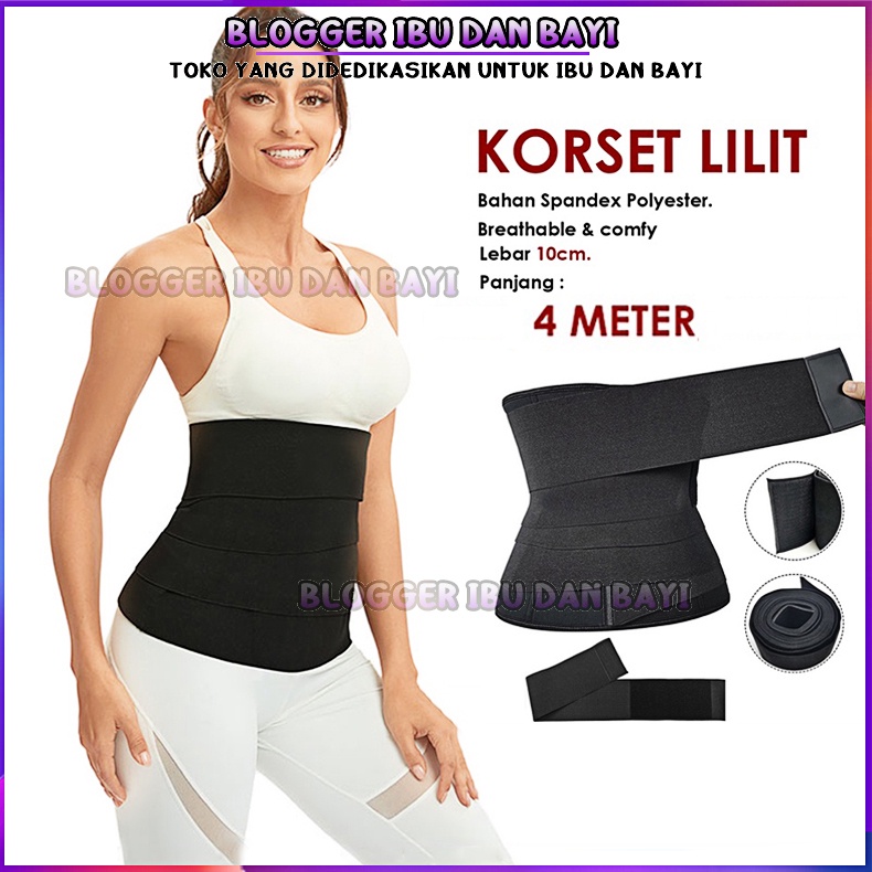 Jual korset pelangsing perut buncit korset ibu melahirkan korset lilit ...
