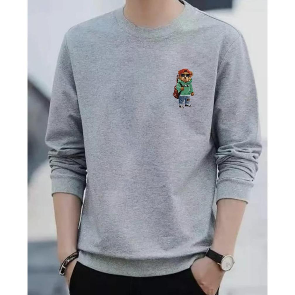 Jual Update - BAJU SWEATSHIRT BEAR BERTOPI/PAKAIAN PRIA /SWEATERS PRIA ...