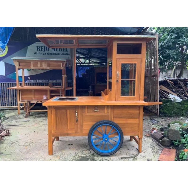 Jual GEROBAK NASI GORENG / GEROBAK BAKMIE JAWA | Shopee Indonesia