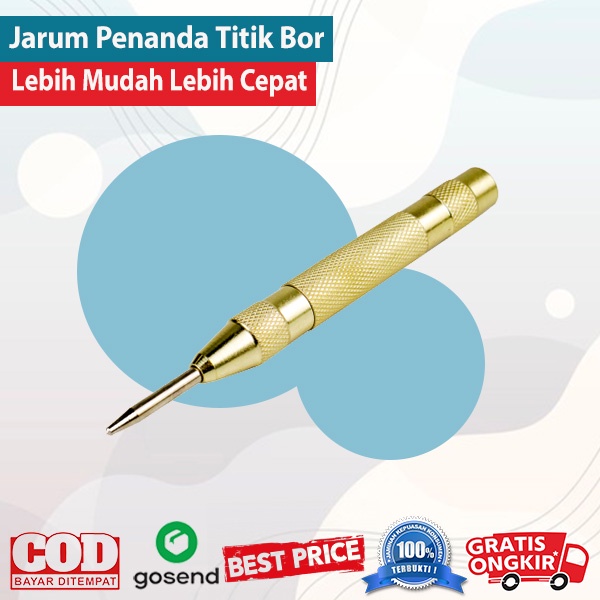 Jual Jarum Penanda Titik Bor Center Punch Penanda Titik Bor | Shopee ...