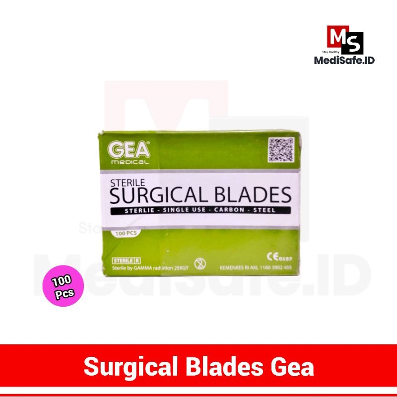 Jual Bisturi Mess Onehealth Surgical Blade GC Mata Pisau Bedah / Box ...