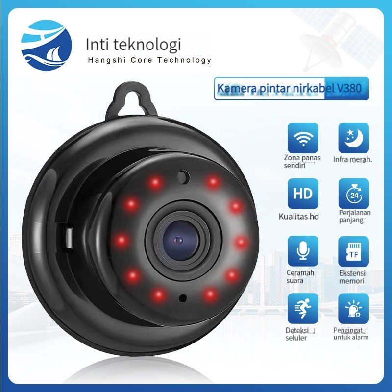 Jual v380 kamera wifi HD 1080P kamera keamanan rumah/IP Cam ...