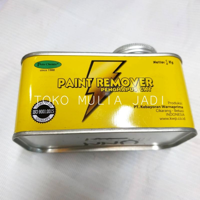 Jual Paint remover Beta Chemie 250 gr / soda api perontok penghilang ...