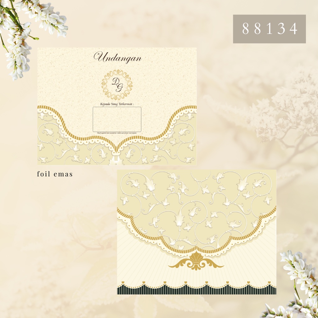 Jual Blangko Undangan Kosong Pernikahan Erba BLANKO UNDANGAN MURAH ...