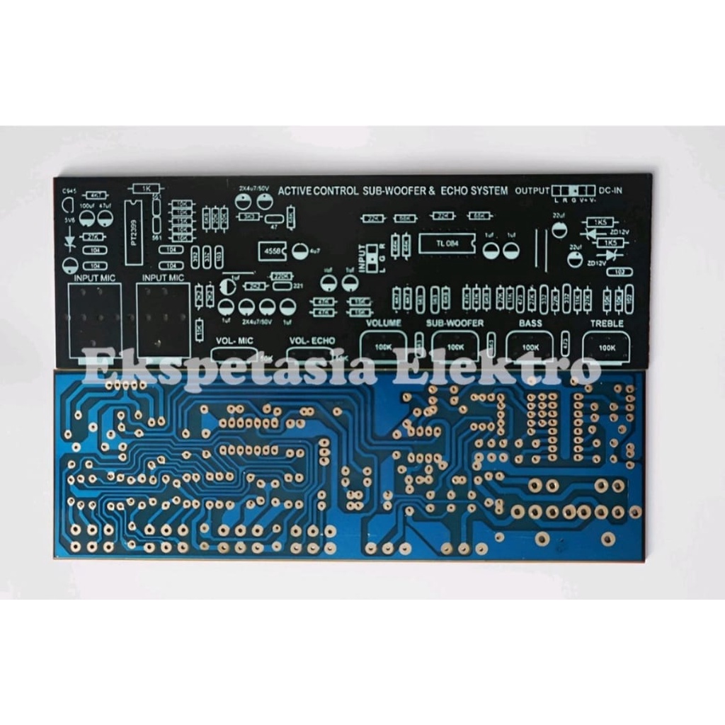 Jual PCB tone control Active Sub-Woofer & Echo System(Hybris) | Shopee ...