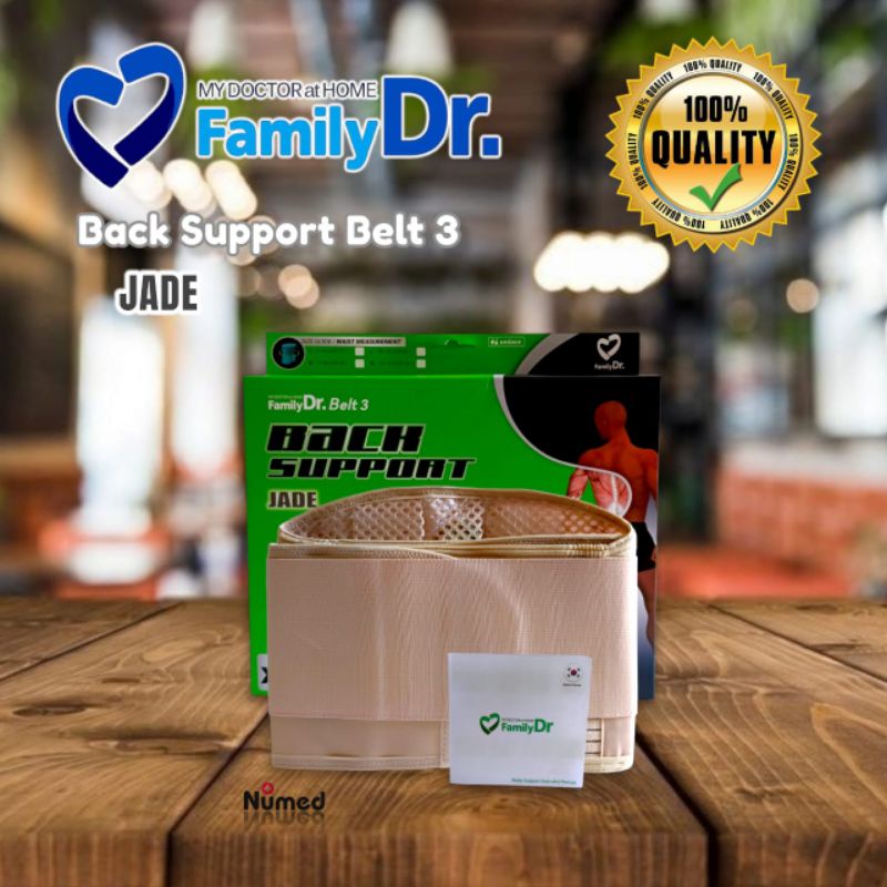 Jual Family Dr Belt 3 Back Support Jade Original FamilyDr / Pelindung & Penyangga Pinggang ...