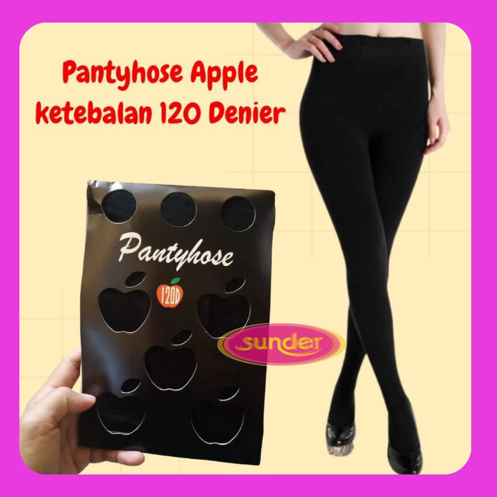 Jual Pantyhose Apple Hitam 7088, Pantystocking Wanita Murah, Stocking ...