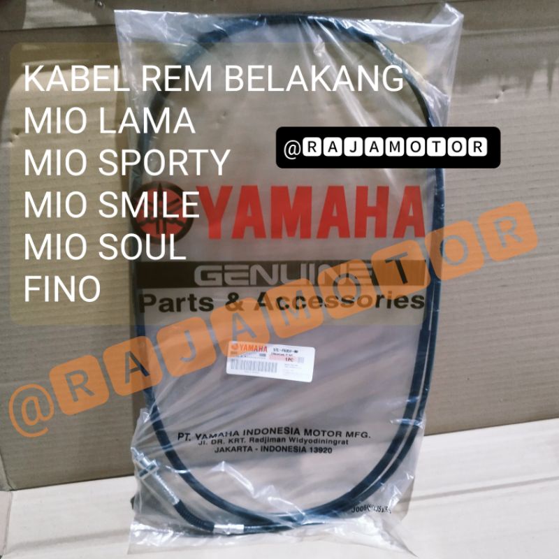 Jual KABEL CABLE REM BELAKANG MIO LAMA MIO SPORTY MIO NEW MIO SMILE MIO ...